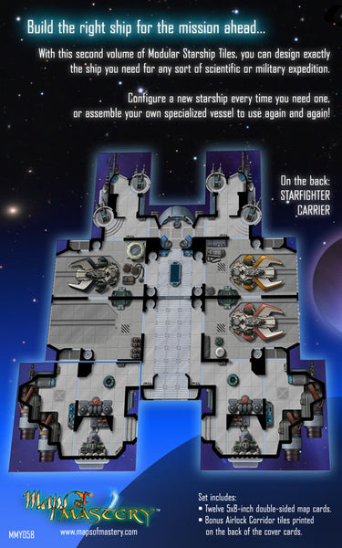 Modular Starship Tiles 2 – Maps of Mastery